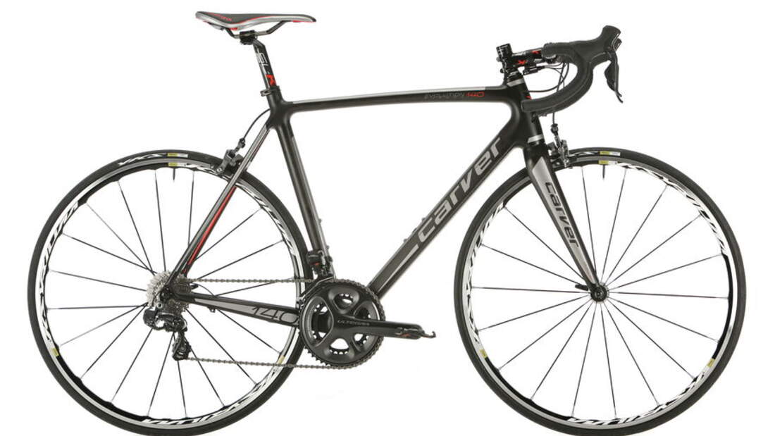 Carbon-Rennräder im Test: Carver Evolution Carbon 130 | bike-x.de