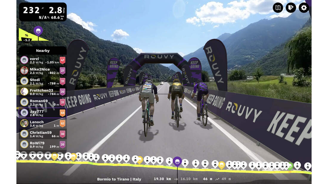 Indoor Cycling App-Anbieter Rouvy mit neue Pausierungsfunktion | bike-x.de