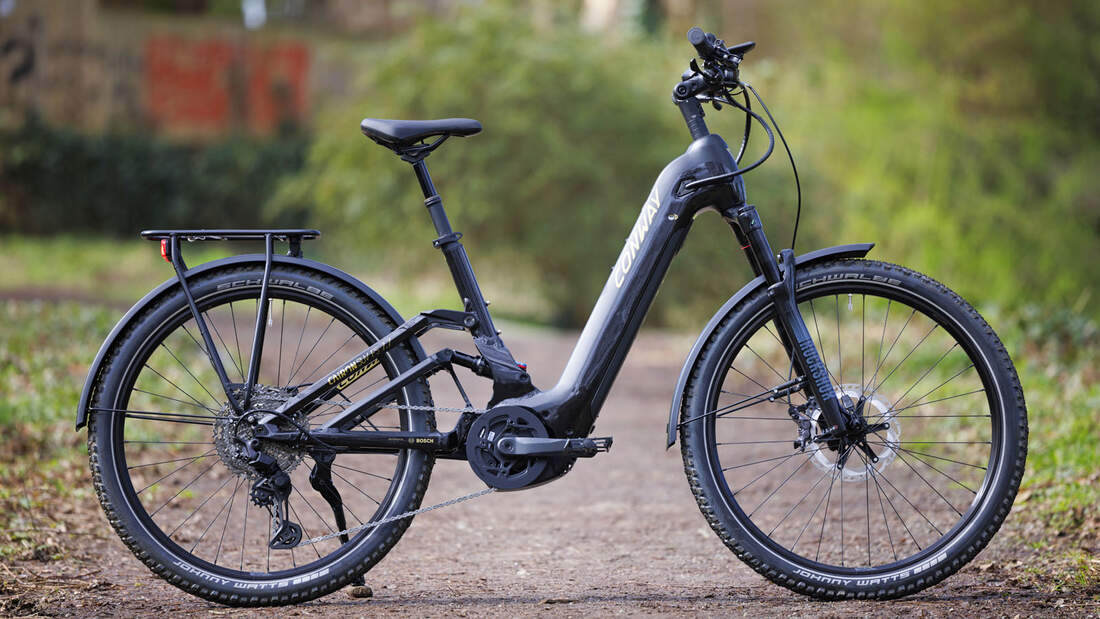 Conway Cairon Suv FS 7.7: E-Tourer mit extra viel Komfortzone | bike-x.de