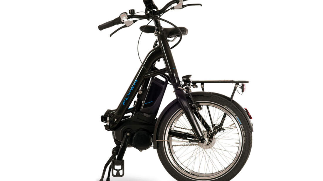 2016 neu von Flyer: vollgefedertes Trekking-E-Bike TX-Serie und Falt-E ...